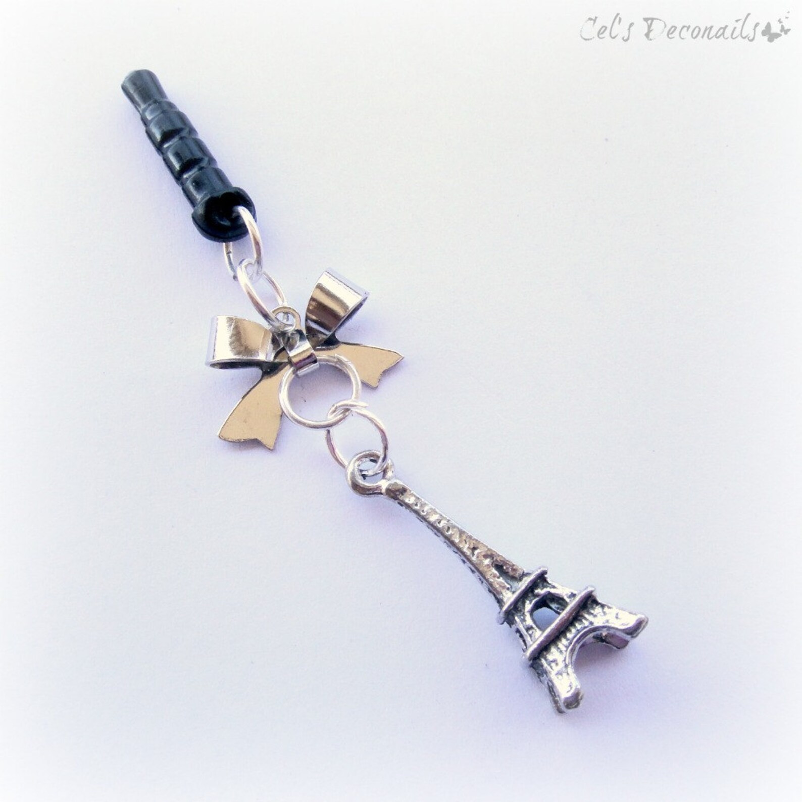 Memories of Paris, Eiffel Tower Earphone Dust Plug, Paris Planner Charm ...