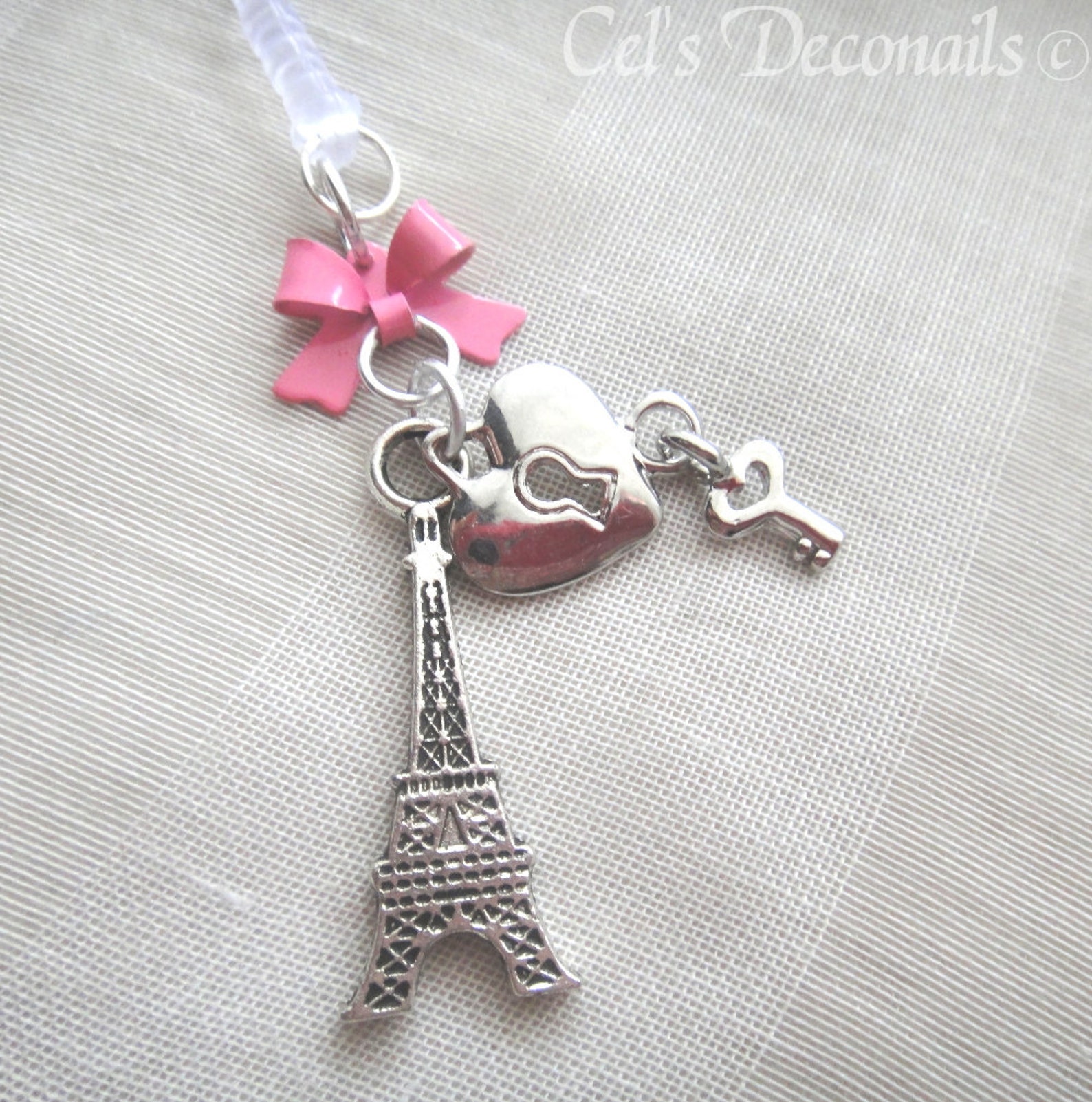 Paris Romance iPhone Dust Plug Charm, Smartphone Earphone Jack Charm ...
