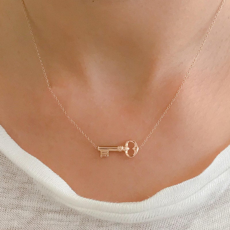 Gold Key Jewelry - Etsy