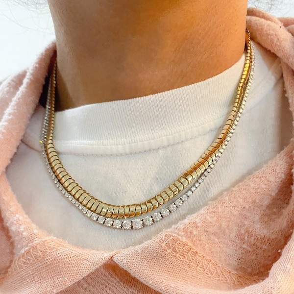 Cobra Snake Chain - Etsy