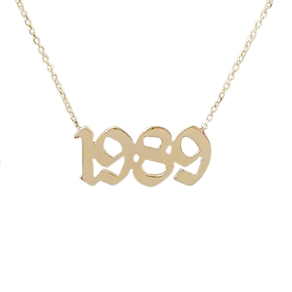Custom Charm Necklace Numbers - Etsy
