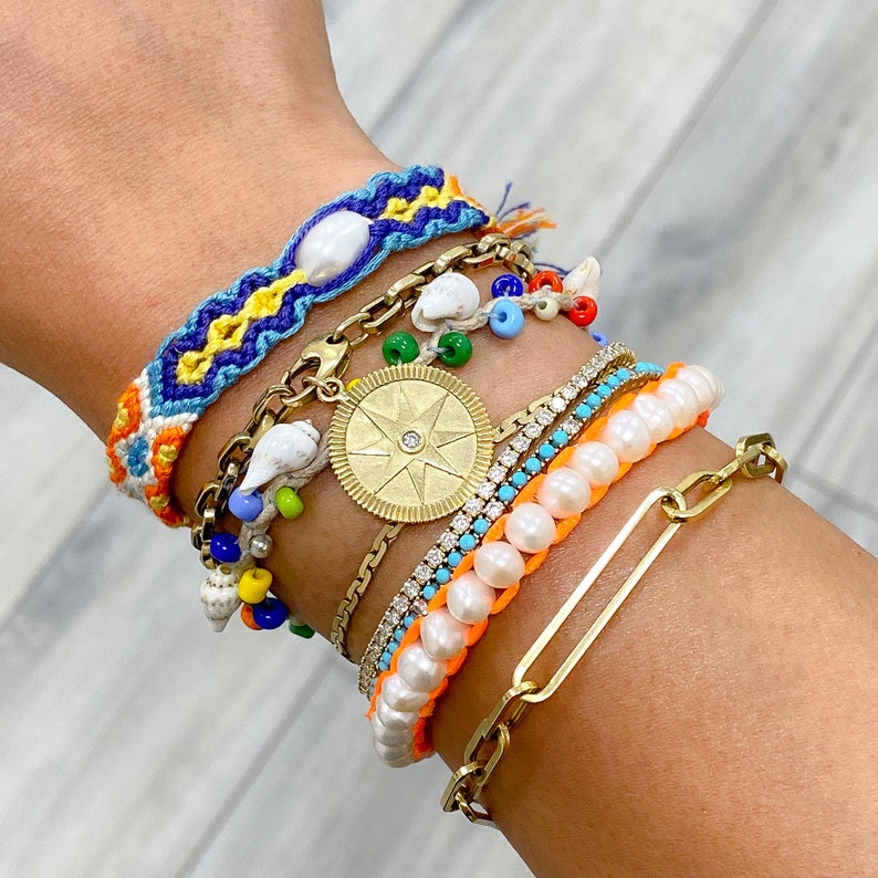 Thick Flat Oval Rolo Link 14K Solid Gold Italian Chain Link | Etsy