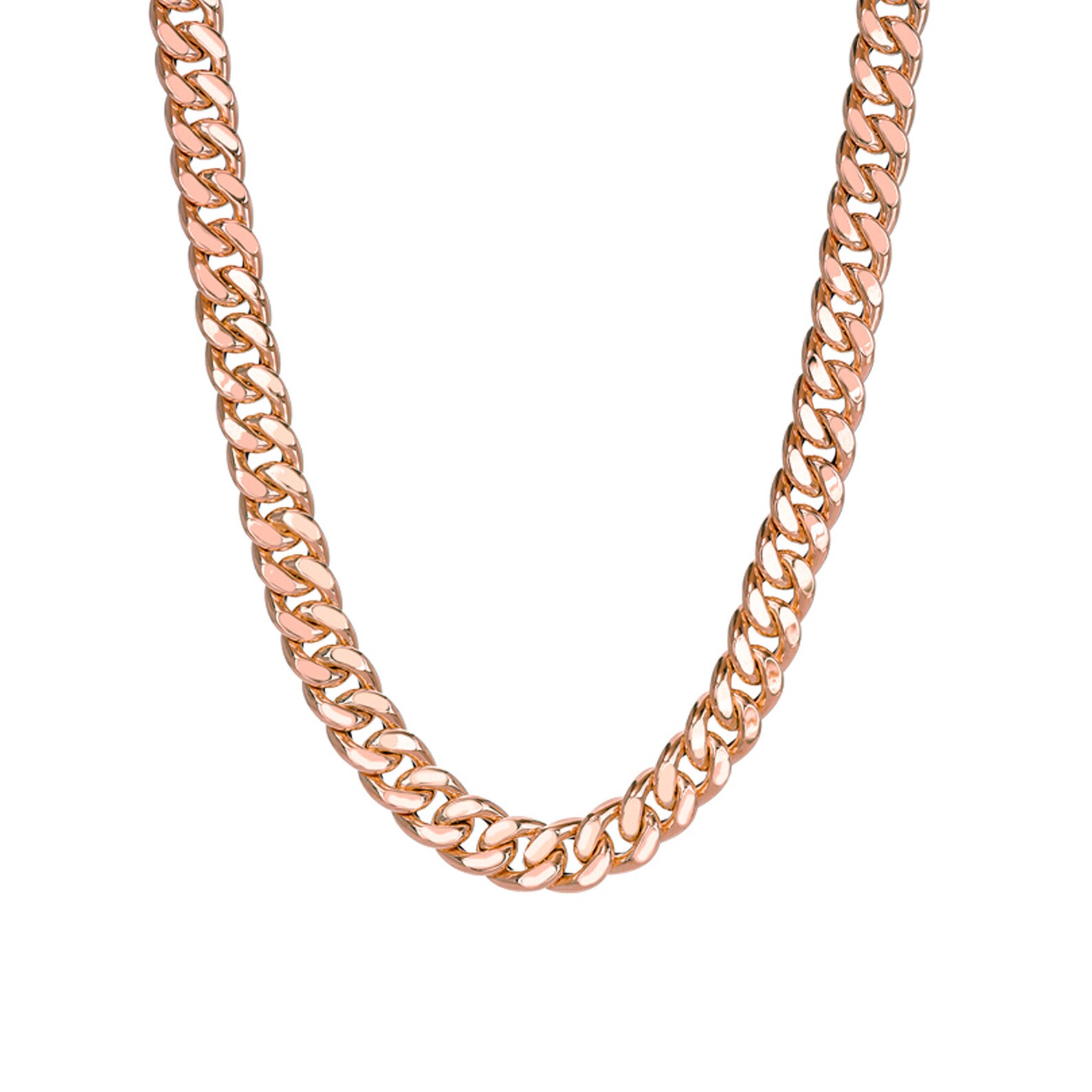 Cuban Link 14K Solid Gold Chain Necklace, 6mm Width (real Solid 14K ...