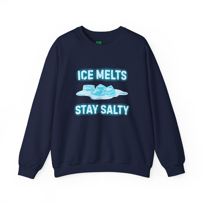 Ice Melts Stay Salty Anti ICE Crewneck Sweatshirt - Etsy Australia