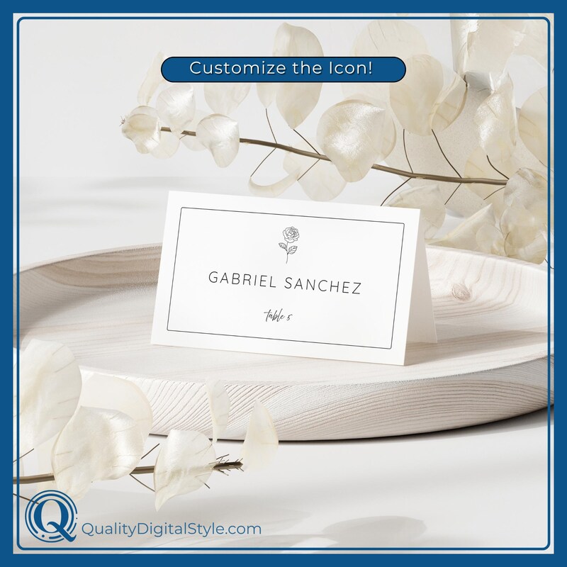 Table Name Cards - Etsy