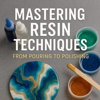 Resin Art Techniques Guide: Pigments, Inks & Effects (digital Download ...