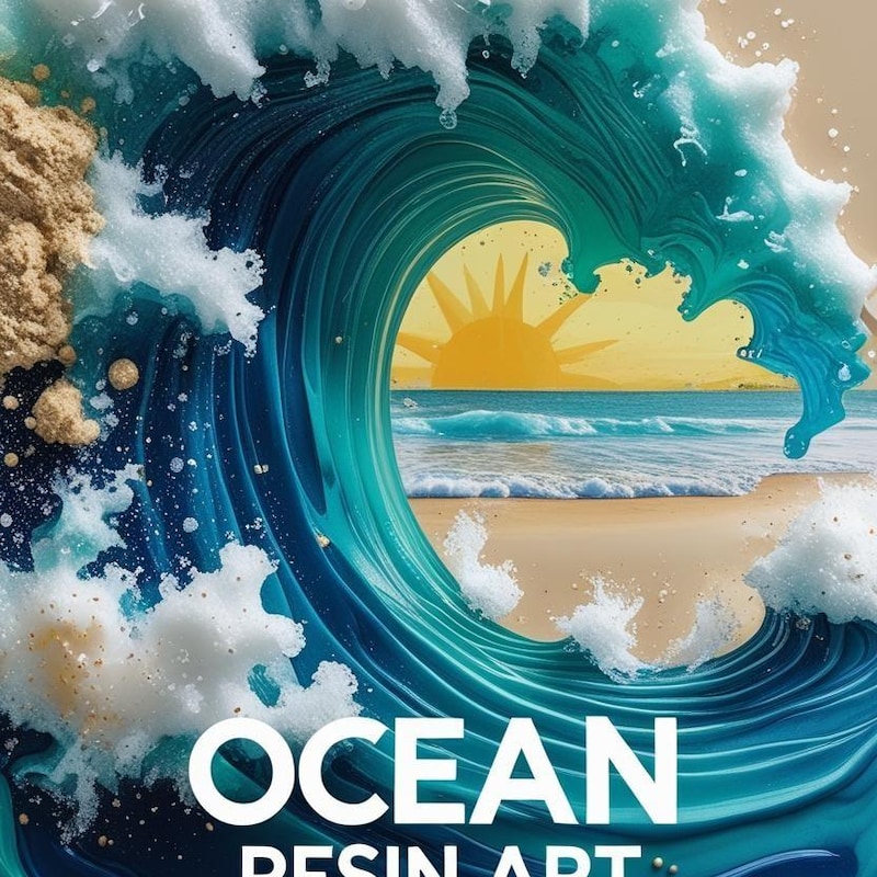Diy Resin Beach Art - Etsy