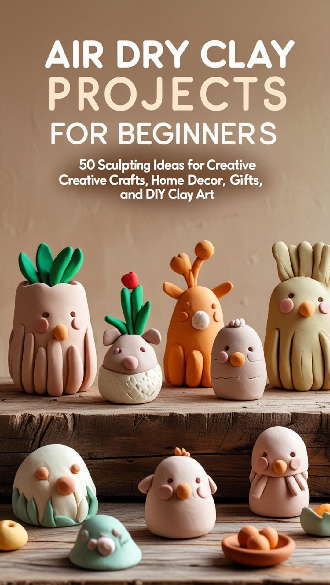 Air Dry Clay Project Guide – 50 Easy Sculpting Ideas (digital Download ...