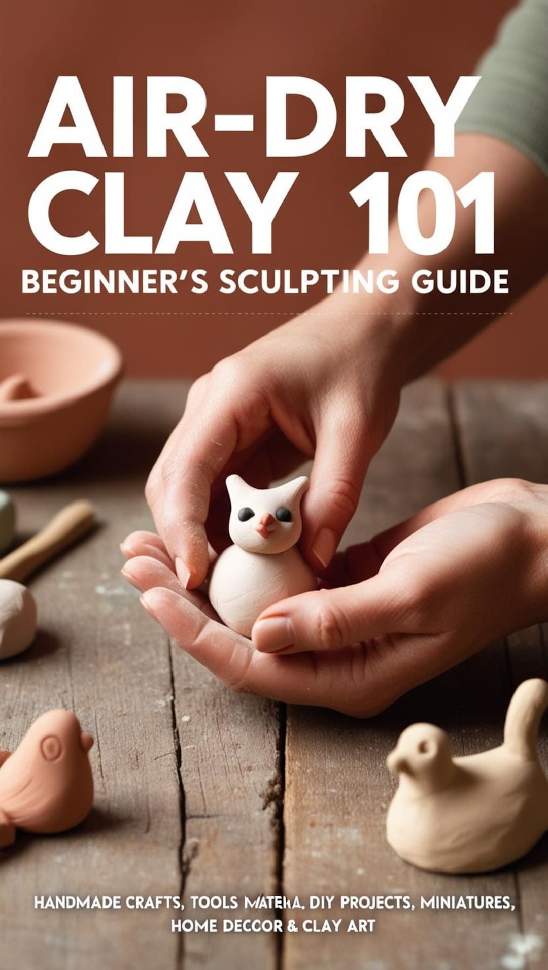 Air-dry Clay Sculpting Guide – Beginner DIY Projects (digital Download ...