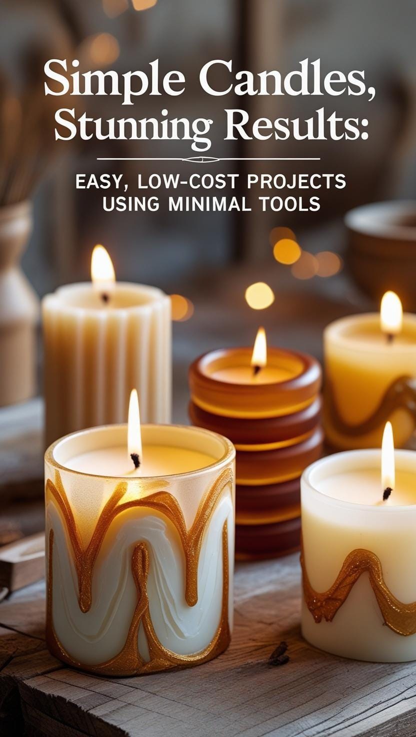 Candle Making for Beginners: Easy DIY Candle Guide (digital Download ...