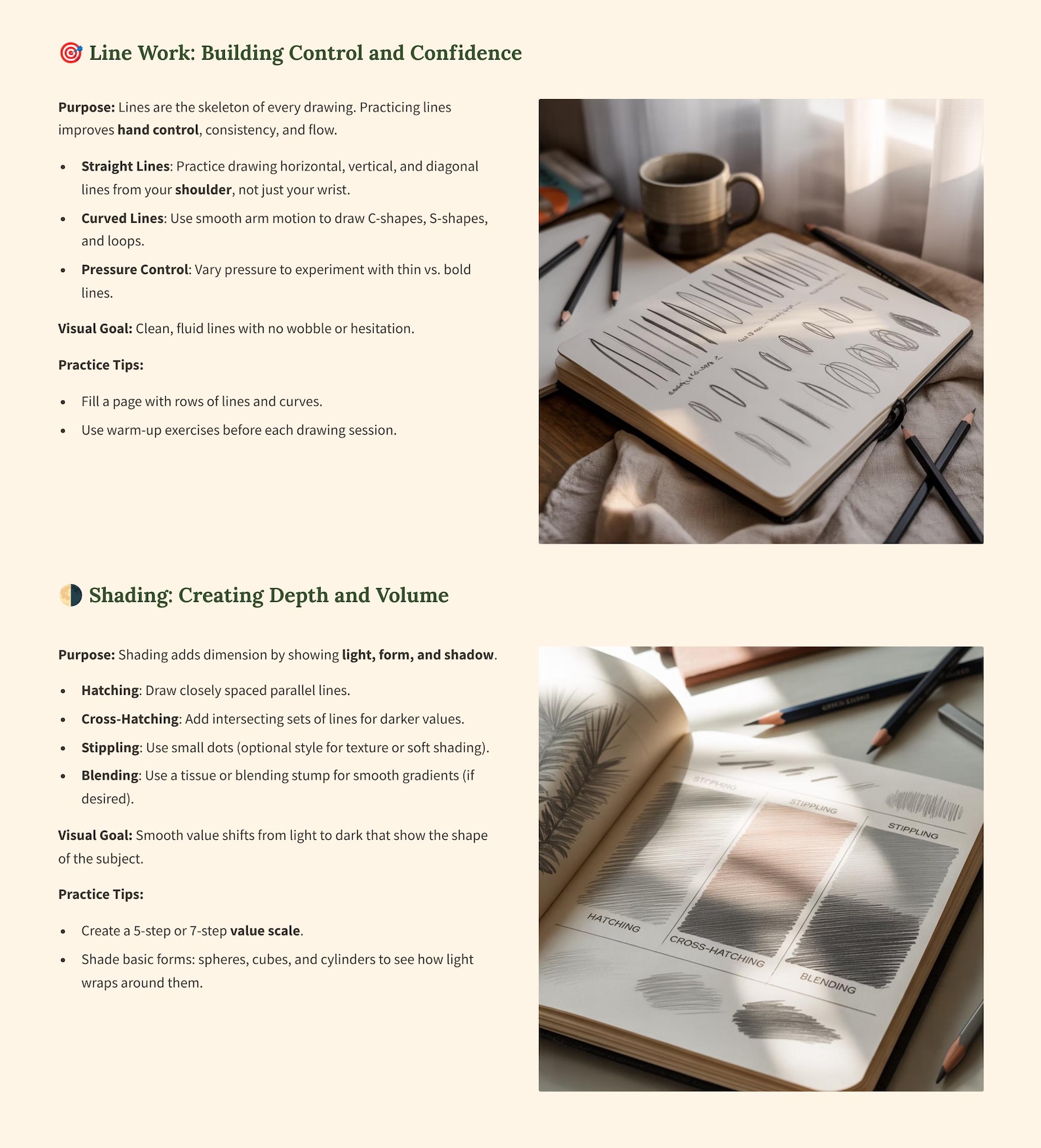 30 Days of Sketching Prompts – Daily Drawing Challenge With Tips ...