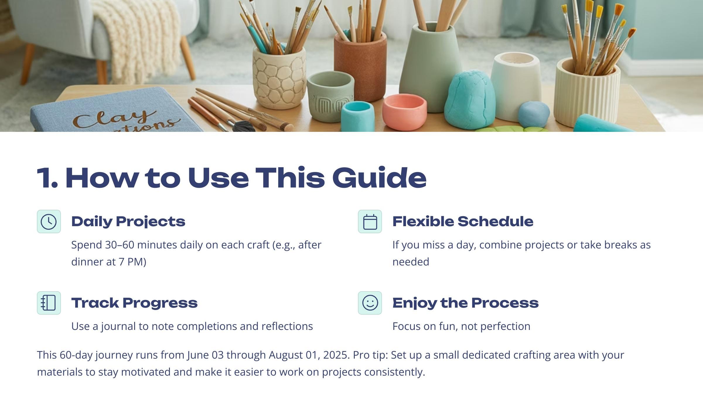 Air Dry Clay Crafts Book: Easy DIY Home Decor Projects - Etsy