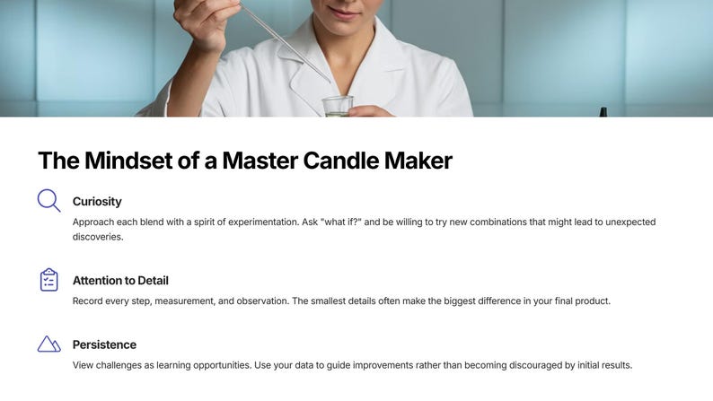 Candle Maker's Workbook – DIY Candle Making Log (printable) - Etsy