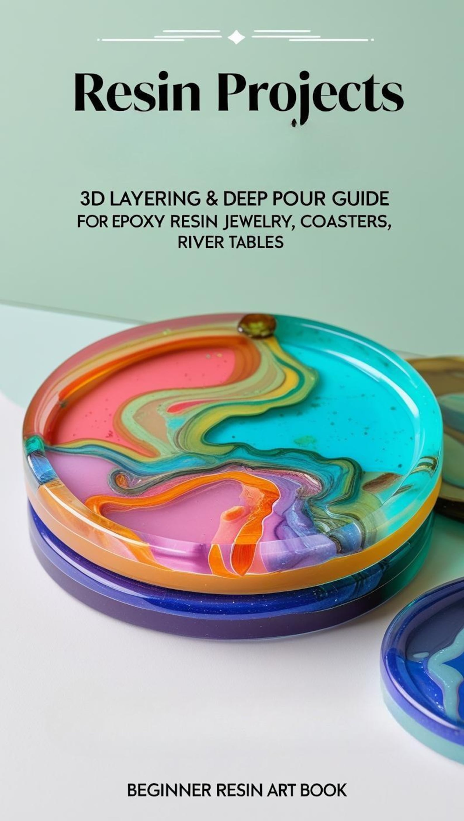 Epoxy Resin Art Book – 3D Layering & Deep Pour Guide (PDF Pattern) - Etsy