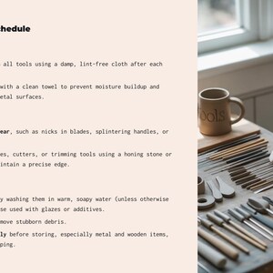 Clay Artist Planner – Project Tracking, Supply List (printable) - Etsy