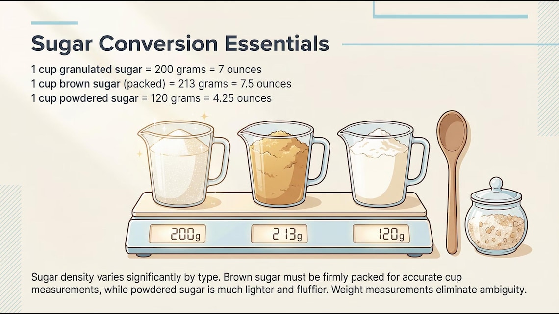 Printable Baking Conversion Charts – Cups to Grams, Ounces, Fahrenheit ...