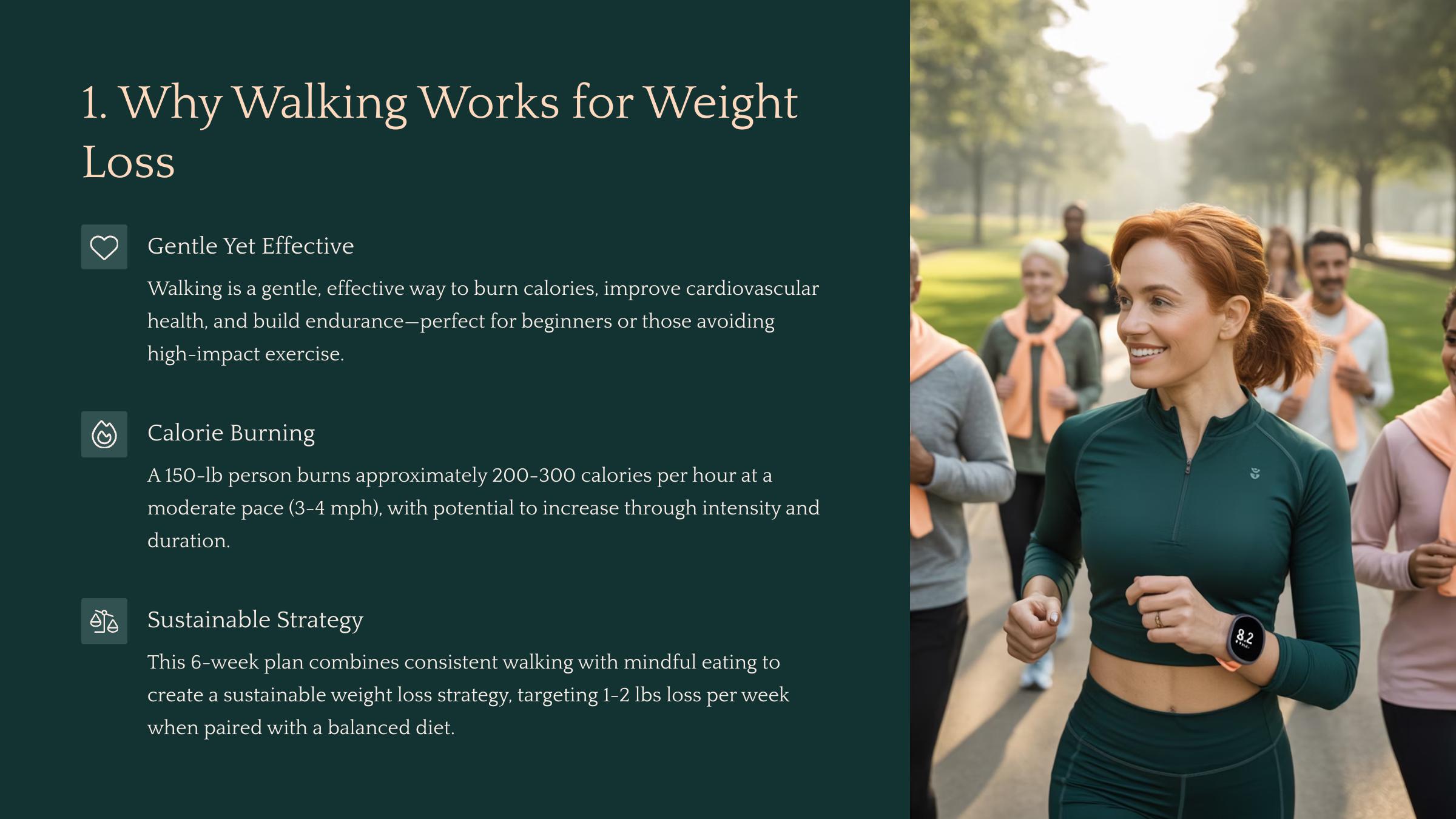 Walk Your Way to Weight Loss – 6-week Walking Plan for Beginners ...