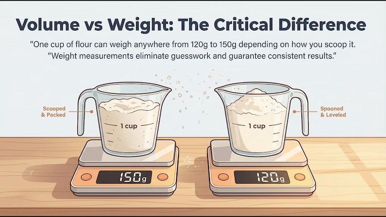 Printable Baking Conversion Charts – Cups to Grams, Ounces, Fahrenheit ...