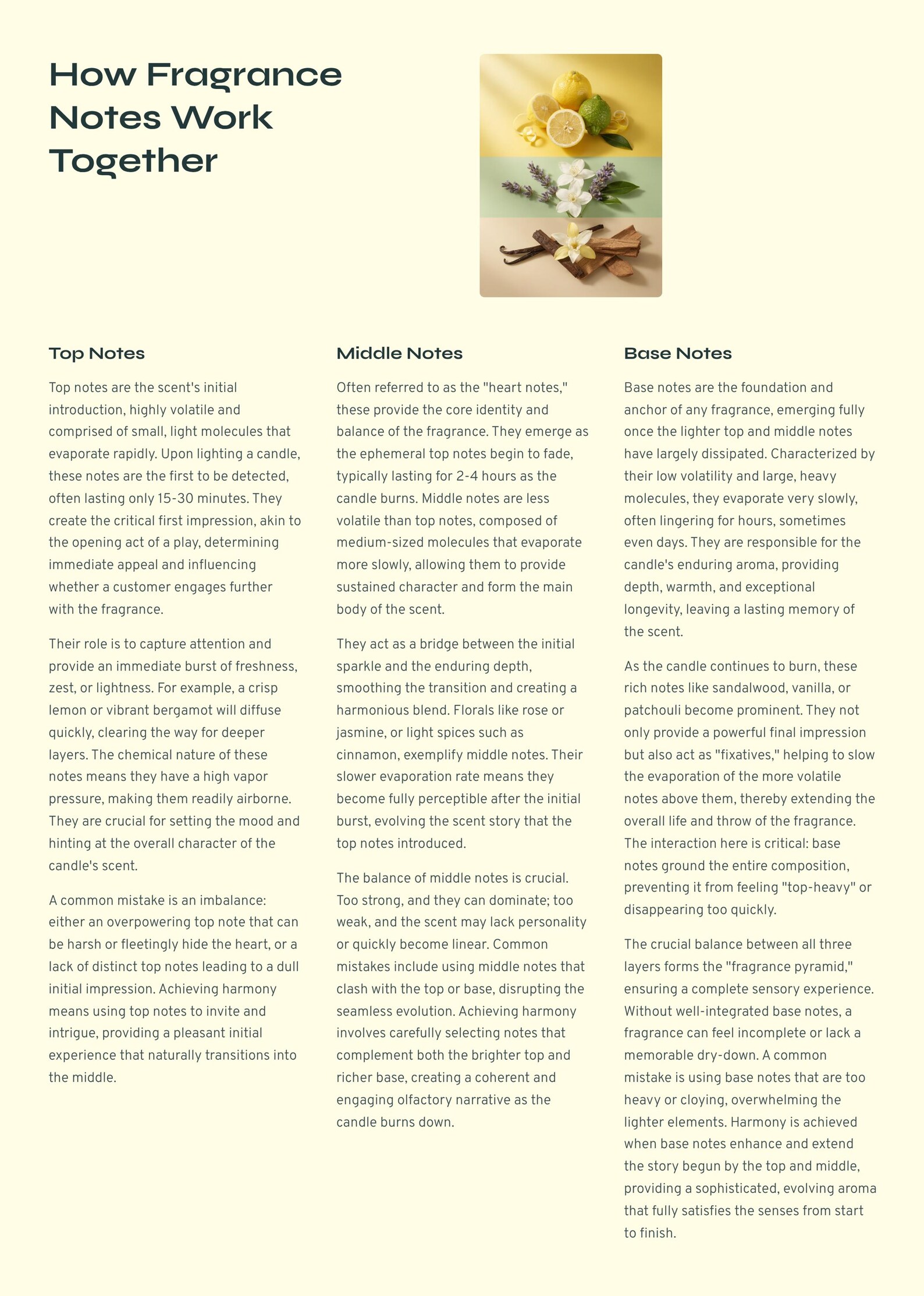 Candle Scent Blending Basics – Fragrance Oil Mixing Guide, How to ...