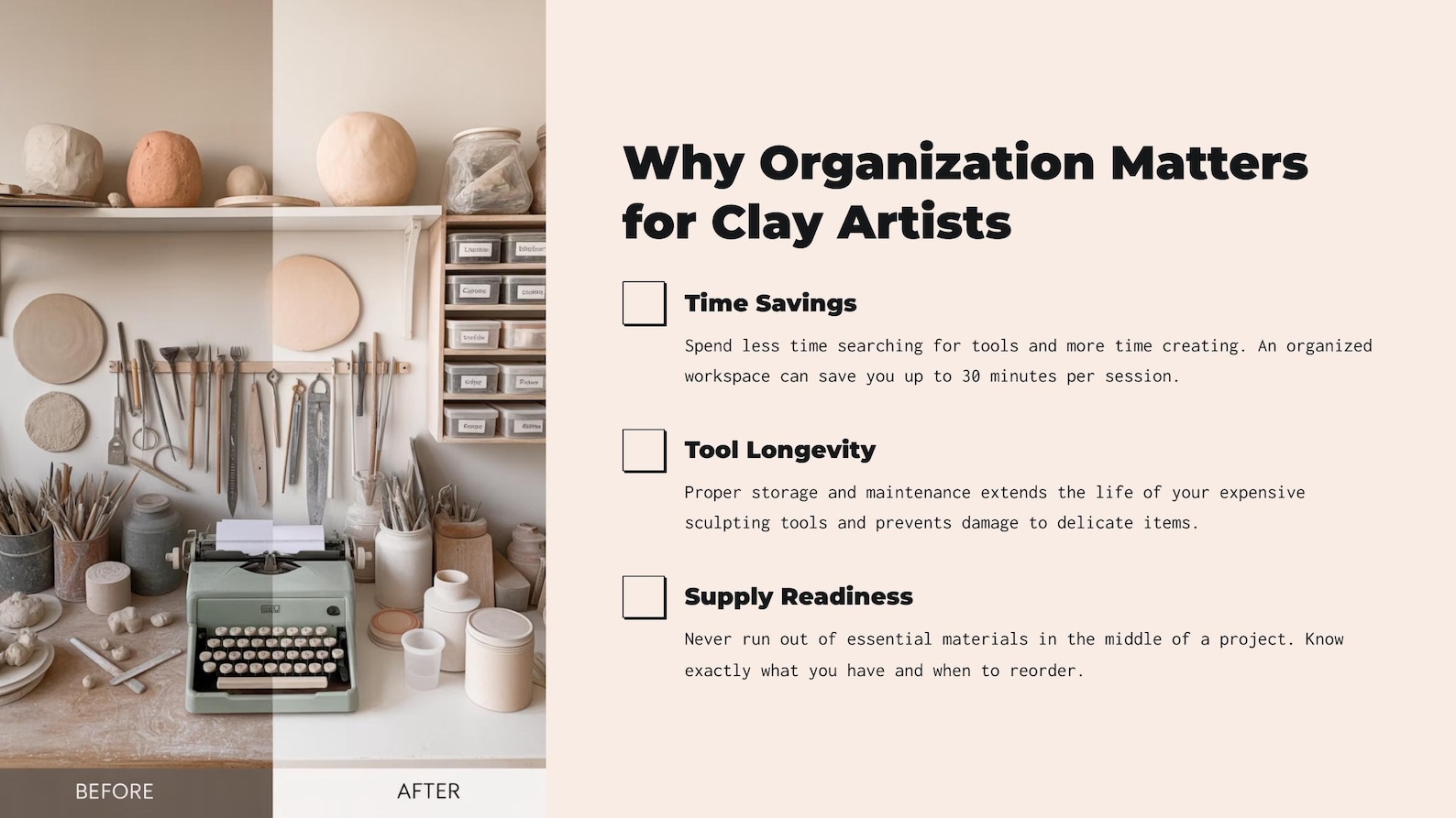Clay Artist Planner – Project Tracking, Supply List (printable) - Etsy