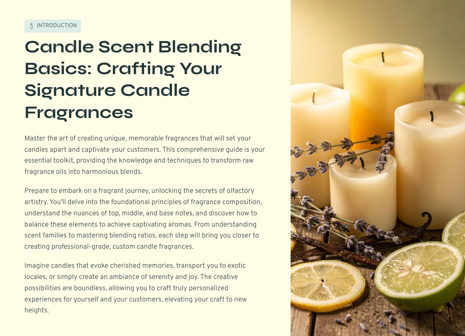 Candle Scent Blending Basics – Fragrance Oil Mixing Guide, How to ...
