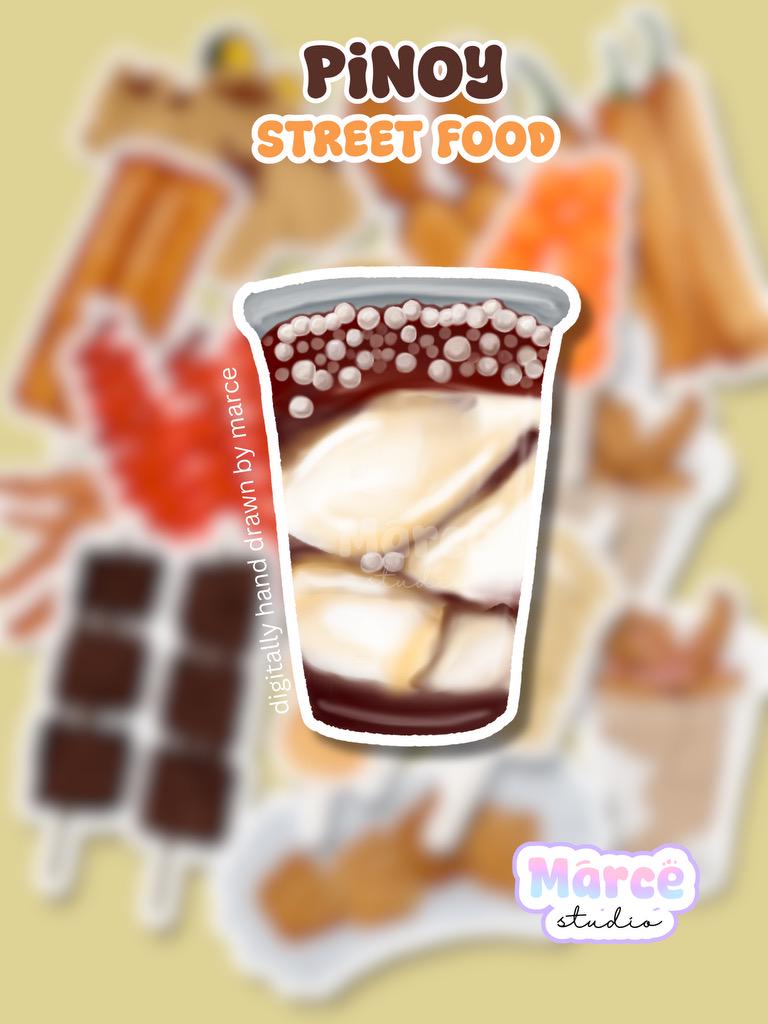 Pinoy Street Foods Digital Stickers Instant Download - Etsy