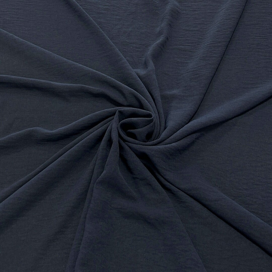 Solid Navy Air Flow Fabric - Etsy