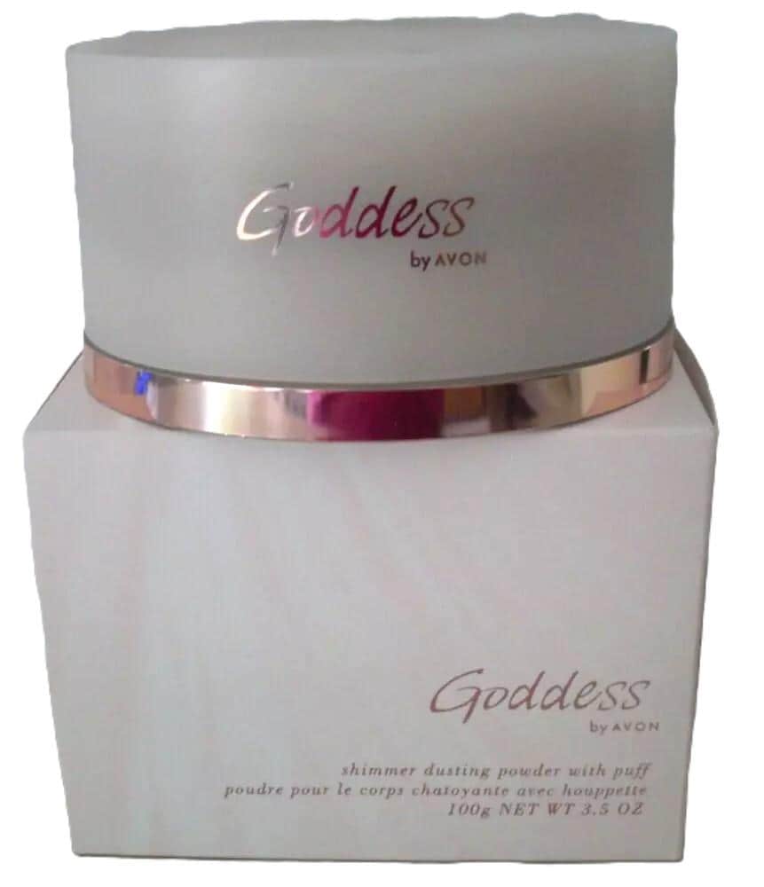 Avon Goddess Shimmer Dusting Powder With Puff Vintage - Etsy
