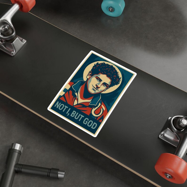 Blessed Carlo Acutis Die-cut Stickers, Motivational Stickers for ...