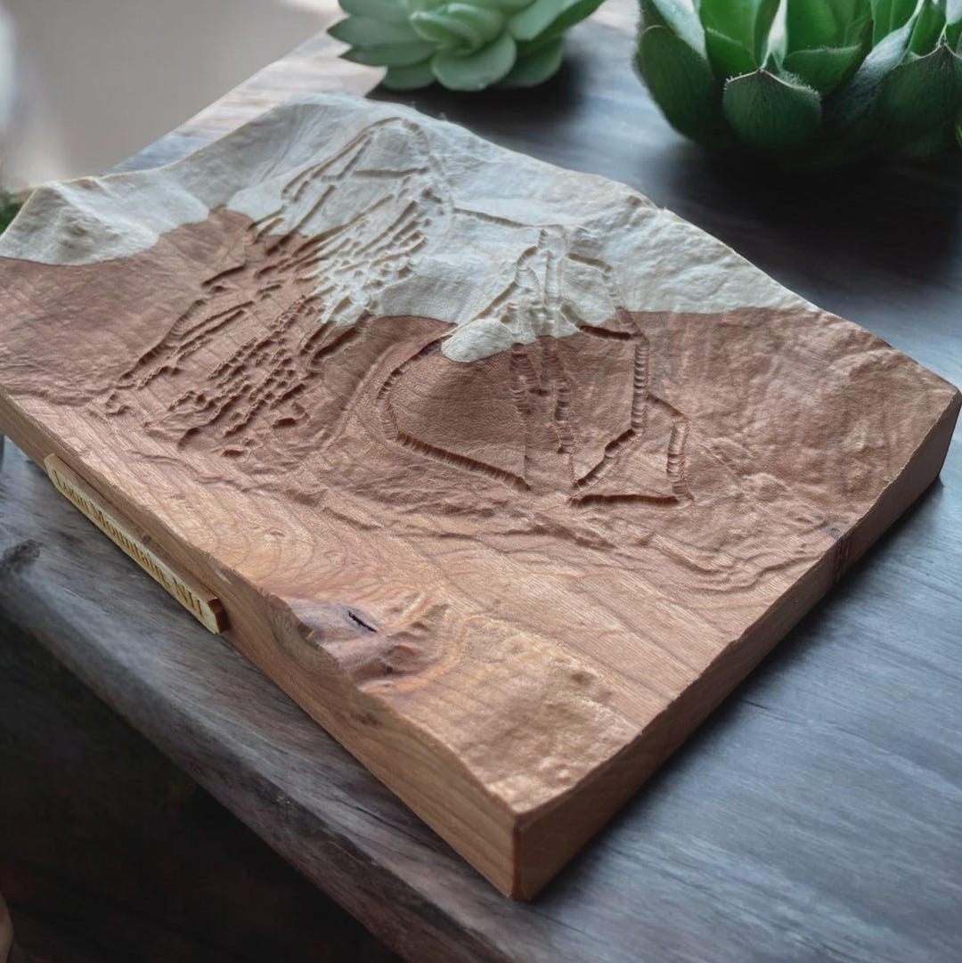 Loon Mountain Ski Trail Map | Treeline Terrains | 3D Relief Map With ...