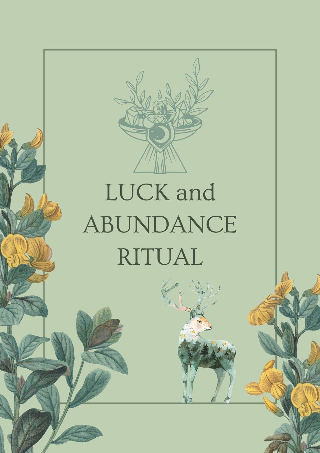Luck & Abundance Ritual Guide: Printable Spell, Charm Instructions (PDF ...