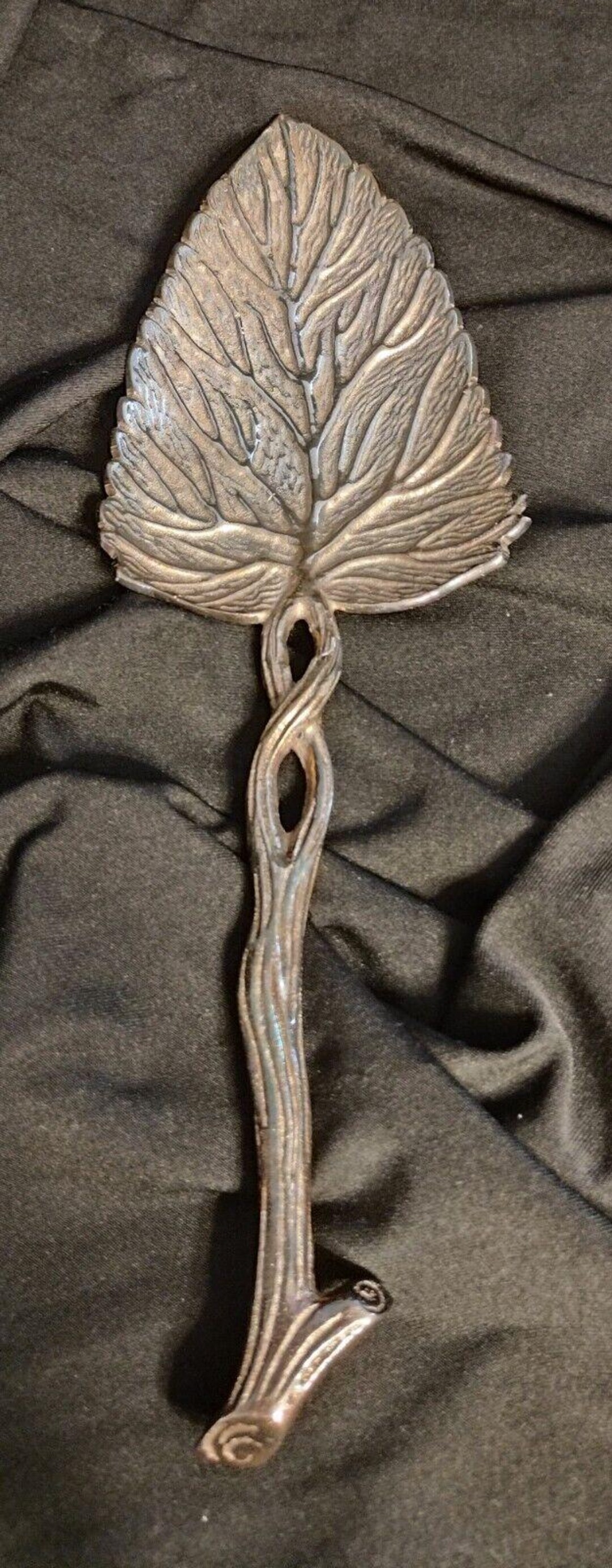 Vintage Collectible Godinger Silverplate Repousse Leaf Pie/cake/pastry ...