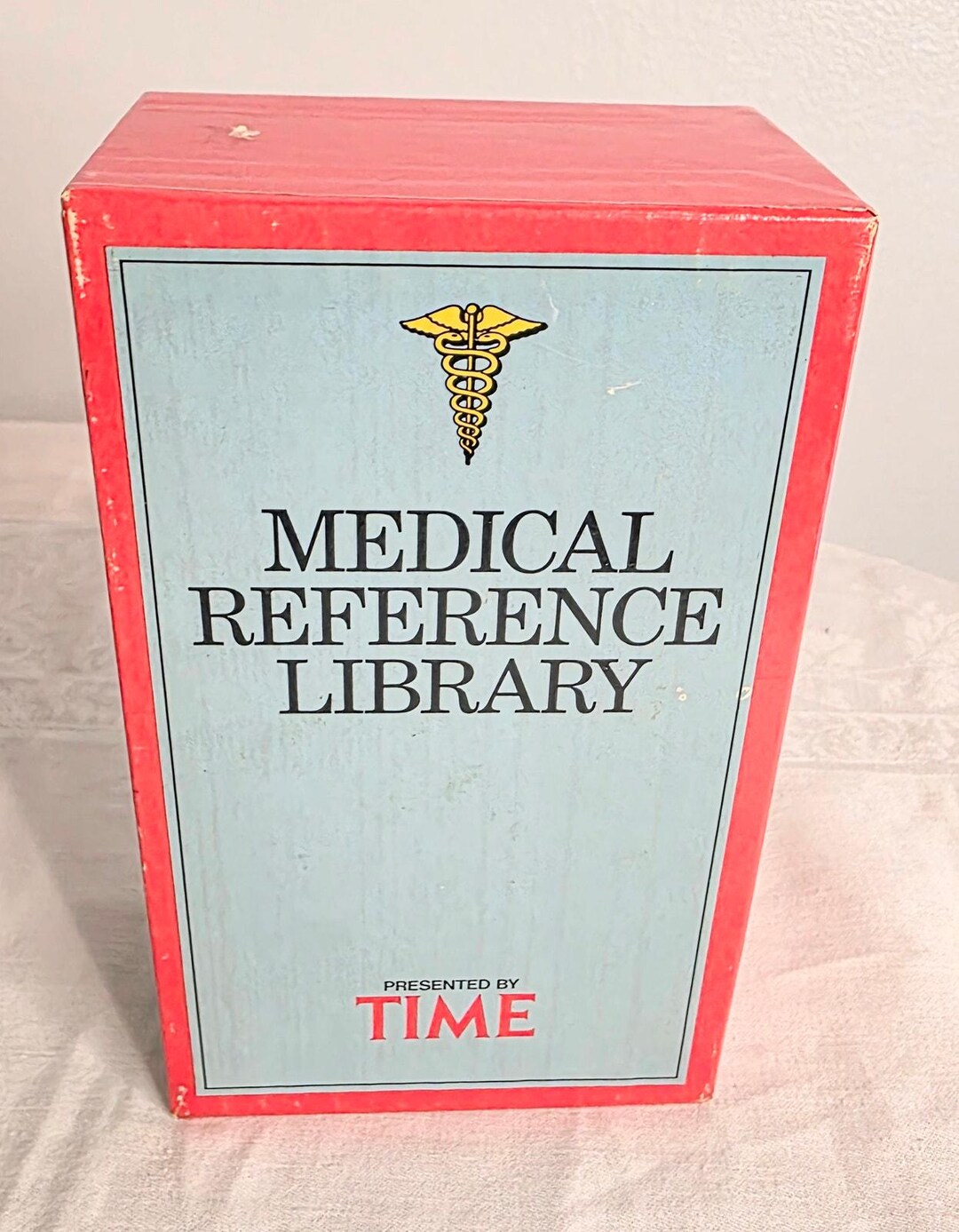 Vintage Time Magazine Medical Reference Library 4 Book Set in Open Case ...