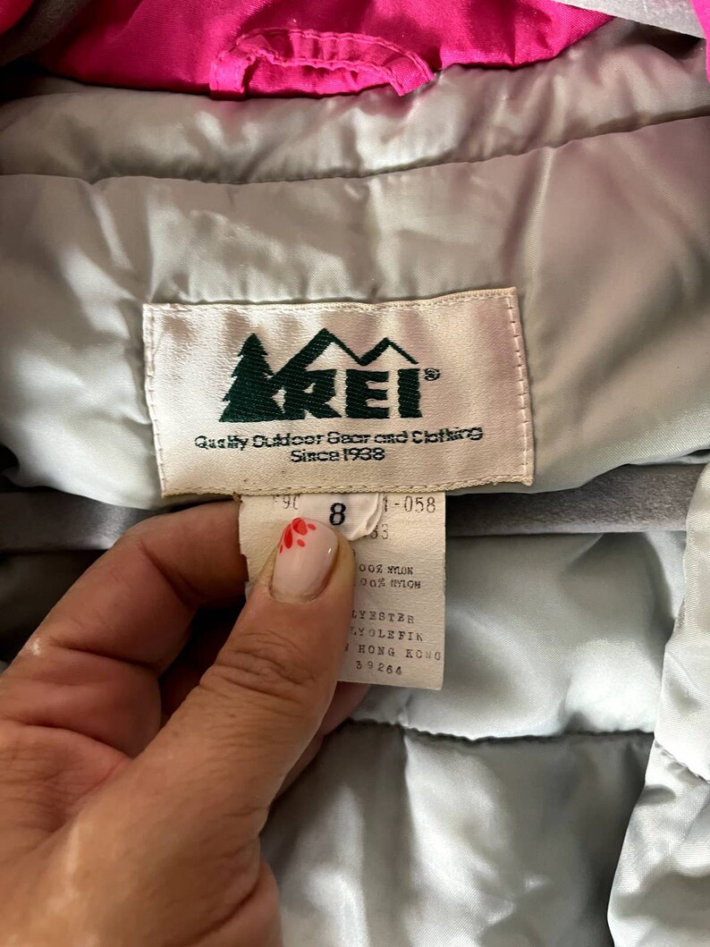Vintage REI Colorblock Winter Ski Jacket - Etsy