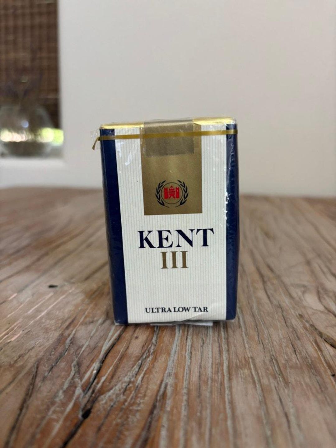 Vintage Pack of Kent III Cigarettes "ultra Low Tar" DUMMY Unopened ...