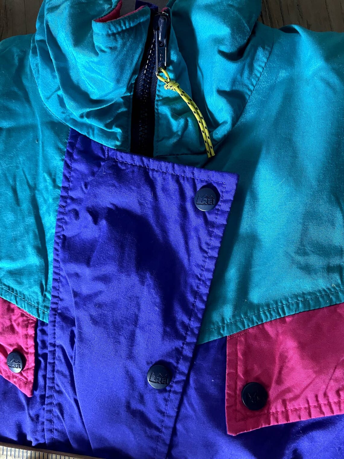Vintage REI Colorblock Winter Ski Jacket - Etsy