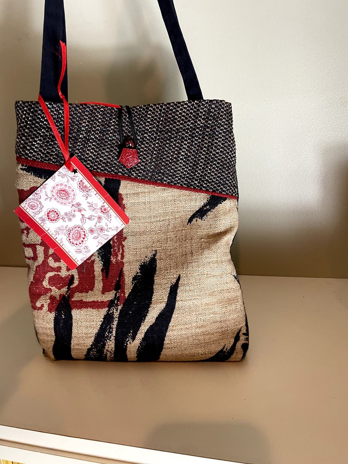 Handmade Jean Jeitz Bag Purse NWT - Etsy