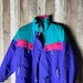 Vintage REI Colorblock Winter Ski Jacket - Etsy