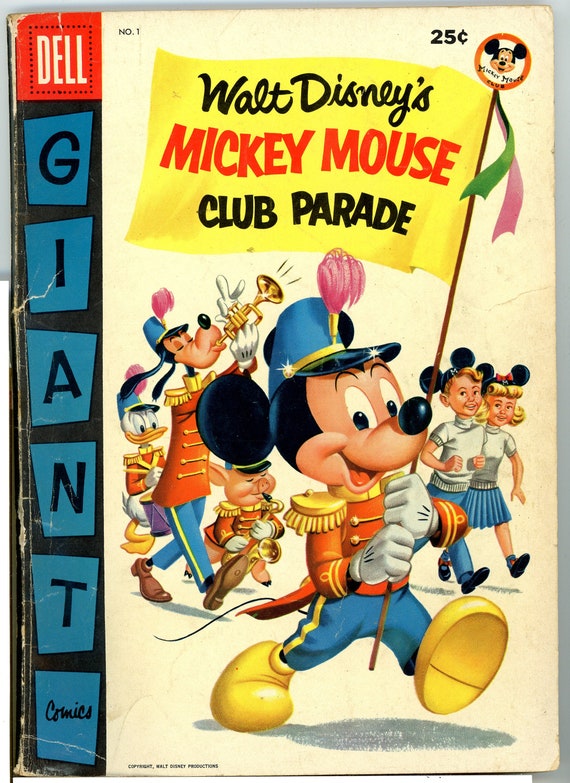 Walt Disney's Mickey Mouse Club Parade 1 | Etsy