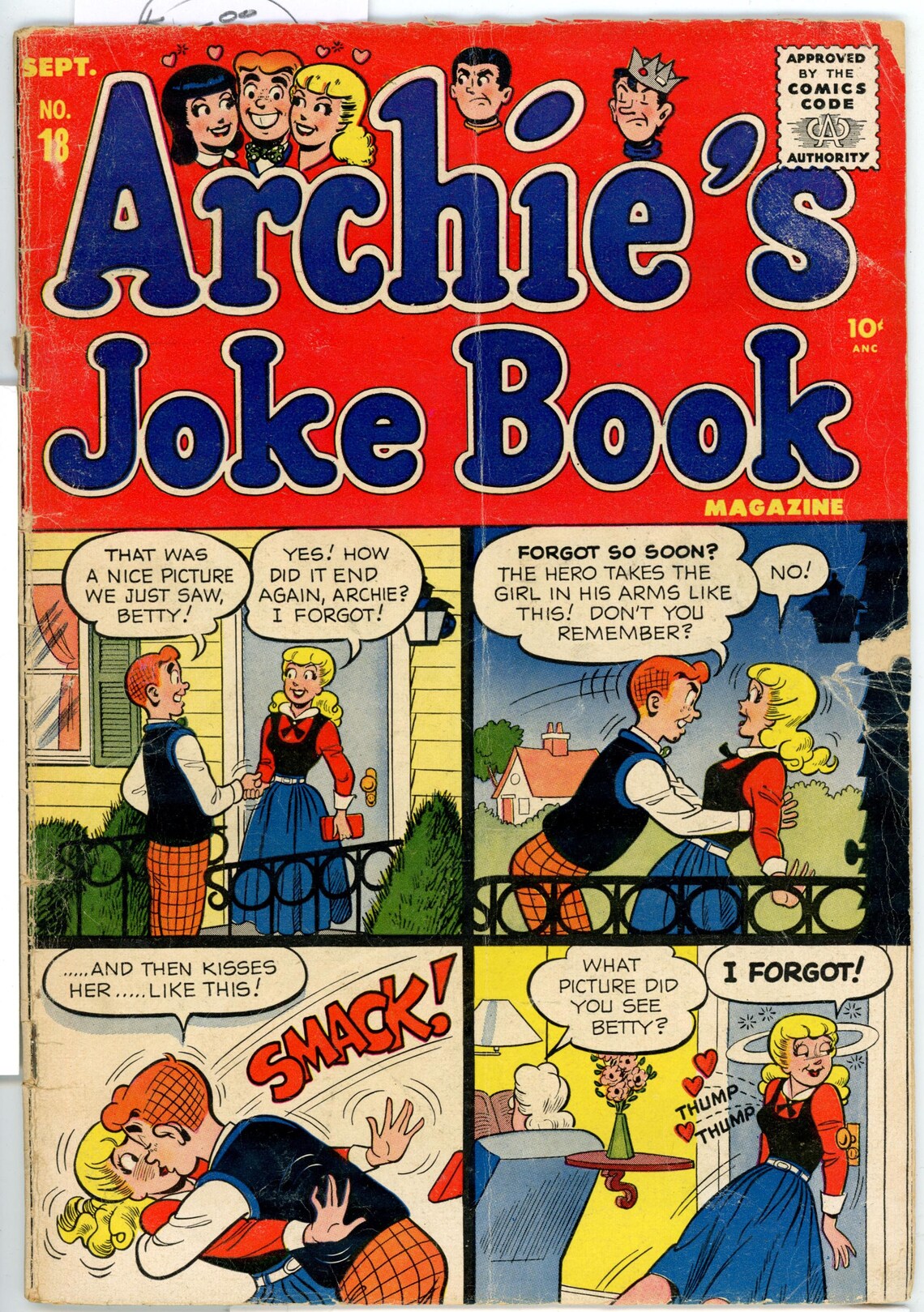 Archie's Joke Book 18 - Etsy