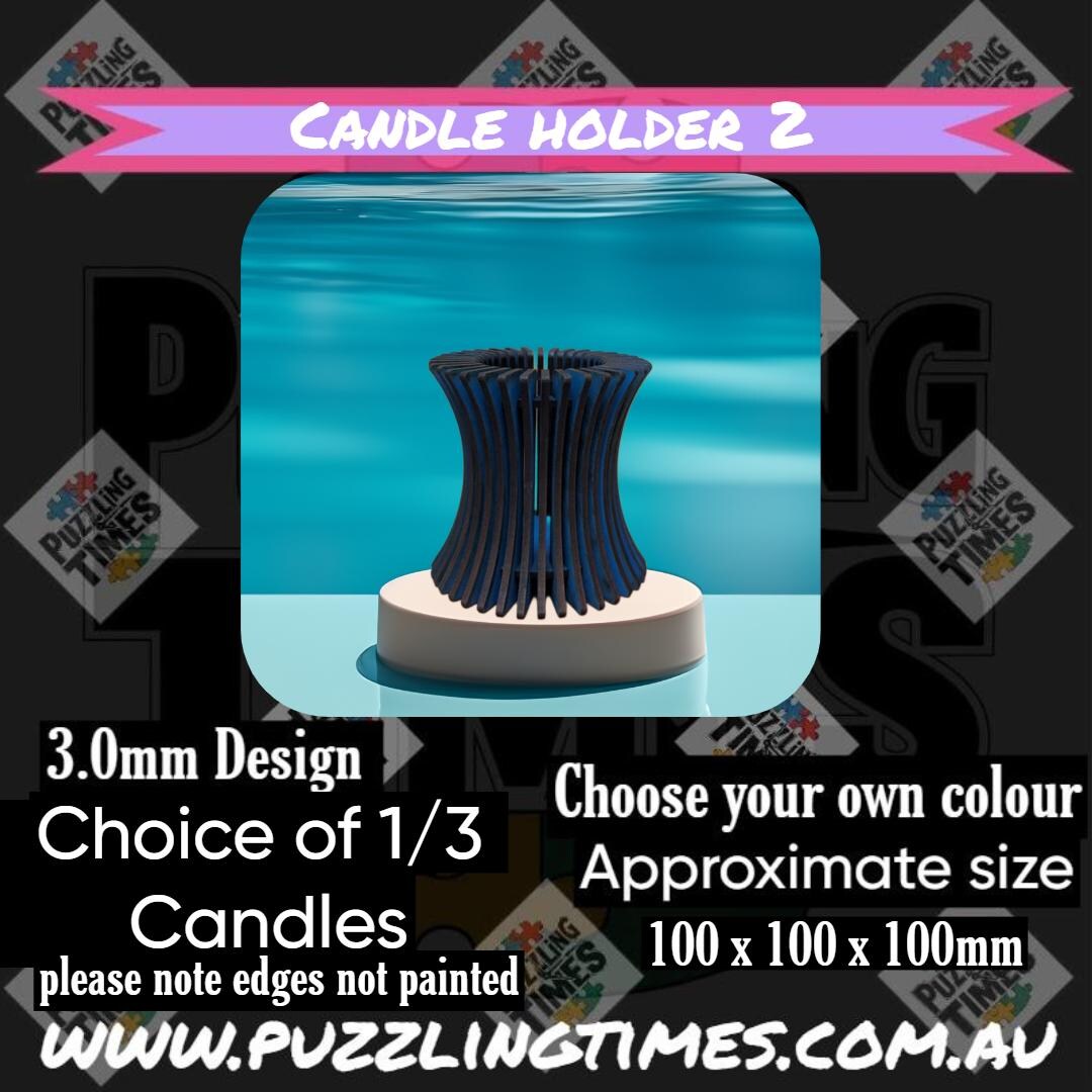 Modern Hourglass Candle Holder – Minimalist Home Decor - Etsy