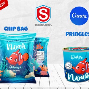 Finding Nemo Party Favors Bundle: Under the Sea Theme (digital File) - Etsy