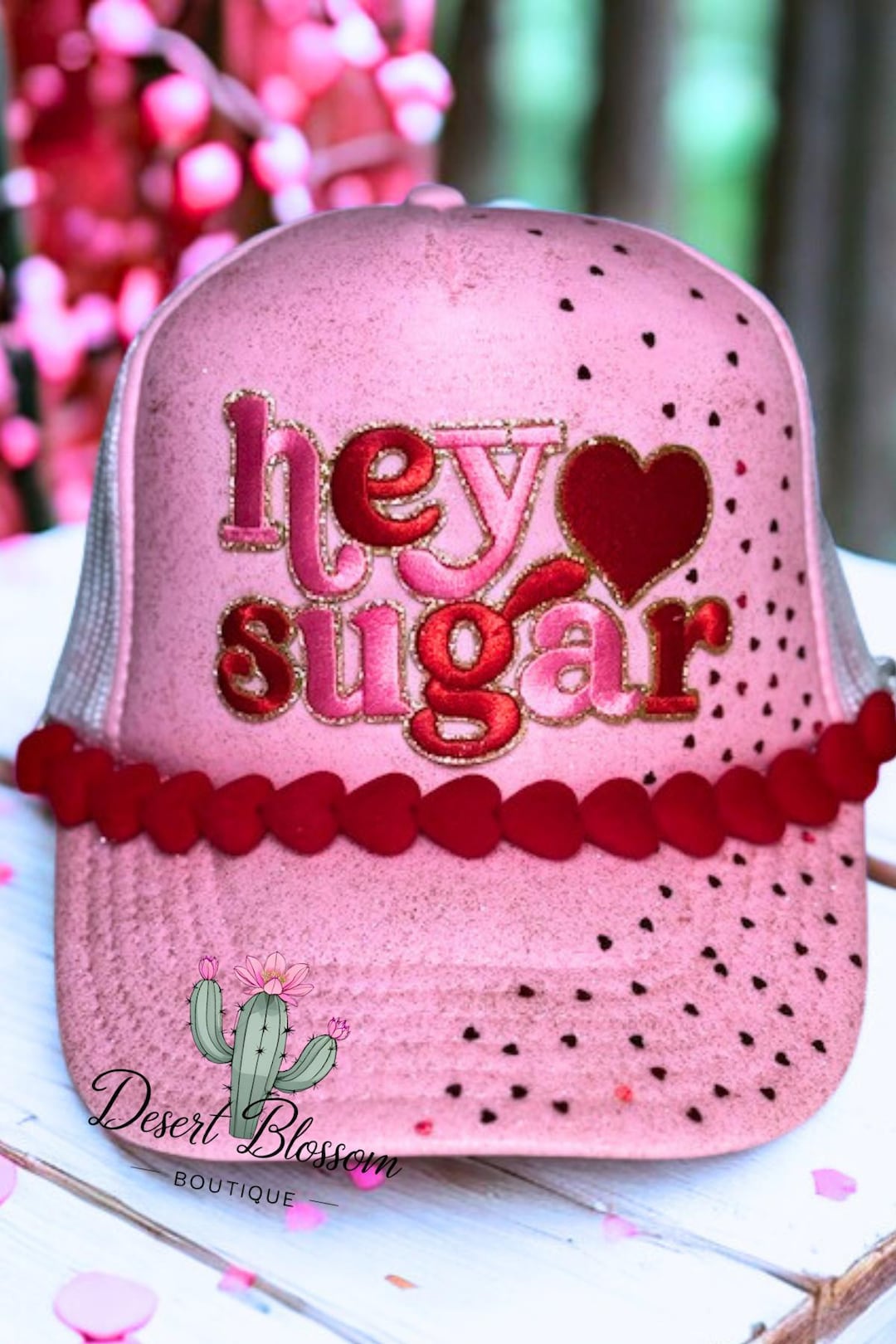 Hey Sugar Valentine's Day Trucker Hat for Women - Etsy