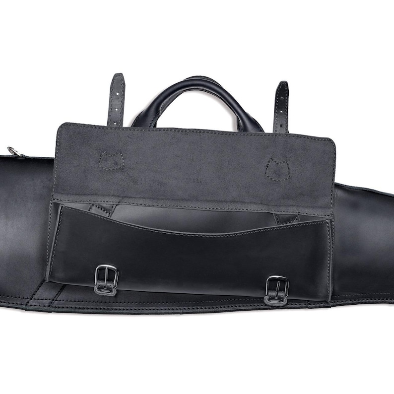 Leather Rifle Case, Handmade Shotgun Slip Cover, Custom Gun Case ...