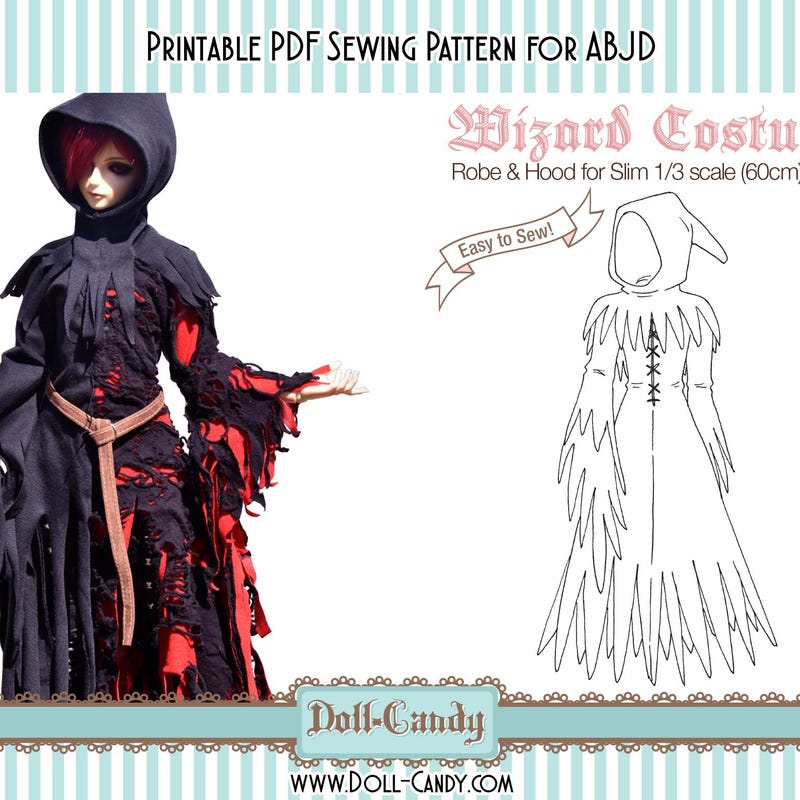 Wizard Pattern Sewing - Etsy