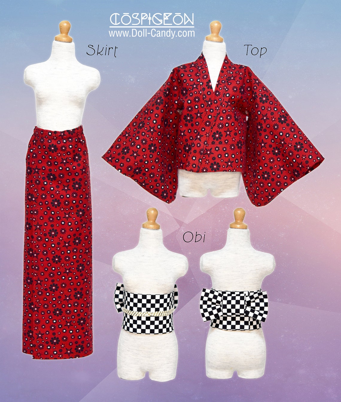 DCP25 SD/DD Yukata Outfit Pattern Digital Download - Etsy
