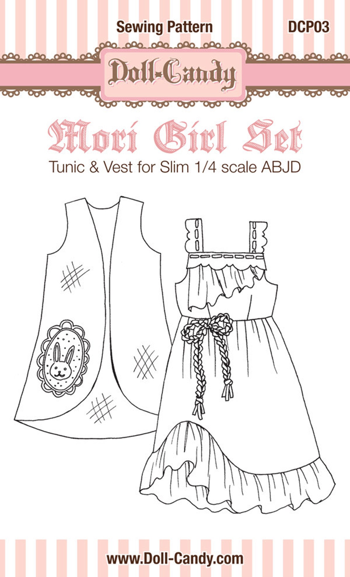 DCP03 Unoa Size Mori Girl Pattern Digital Download - Etsy UK