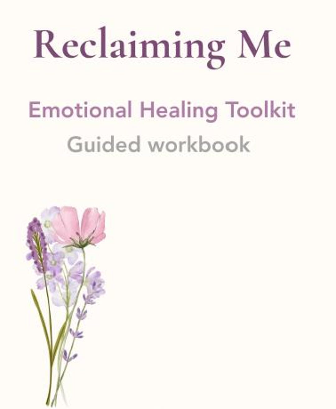 Emotional Healing Journal | Printable Self-care Workbook for Women ...