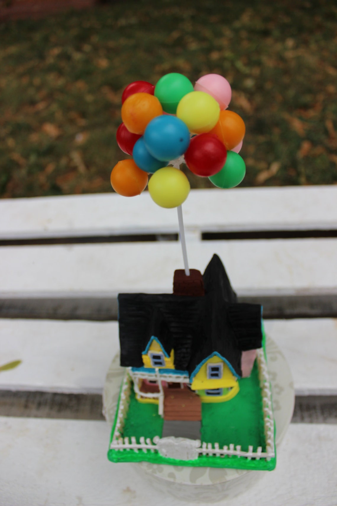 Handmade Wedding Clay Cake Topper of House From the up Movie - Etsy
