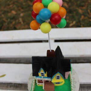 Handmade Wedding Clay Cake Topper of House From the up Movie - Etsy